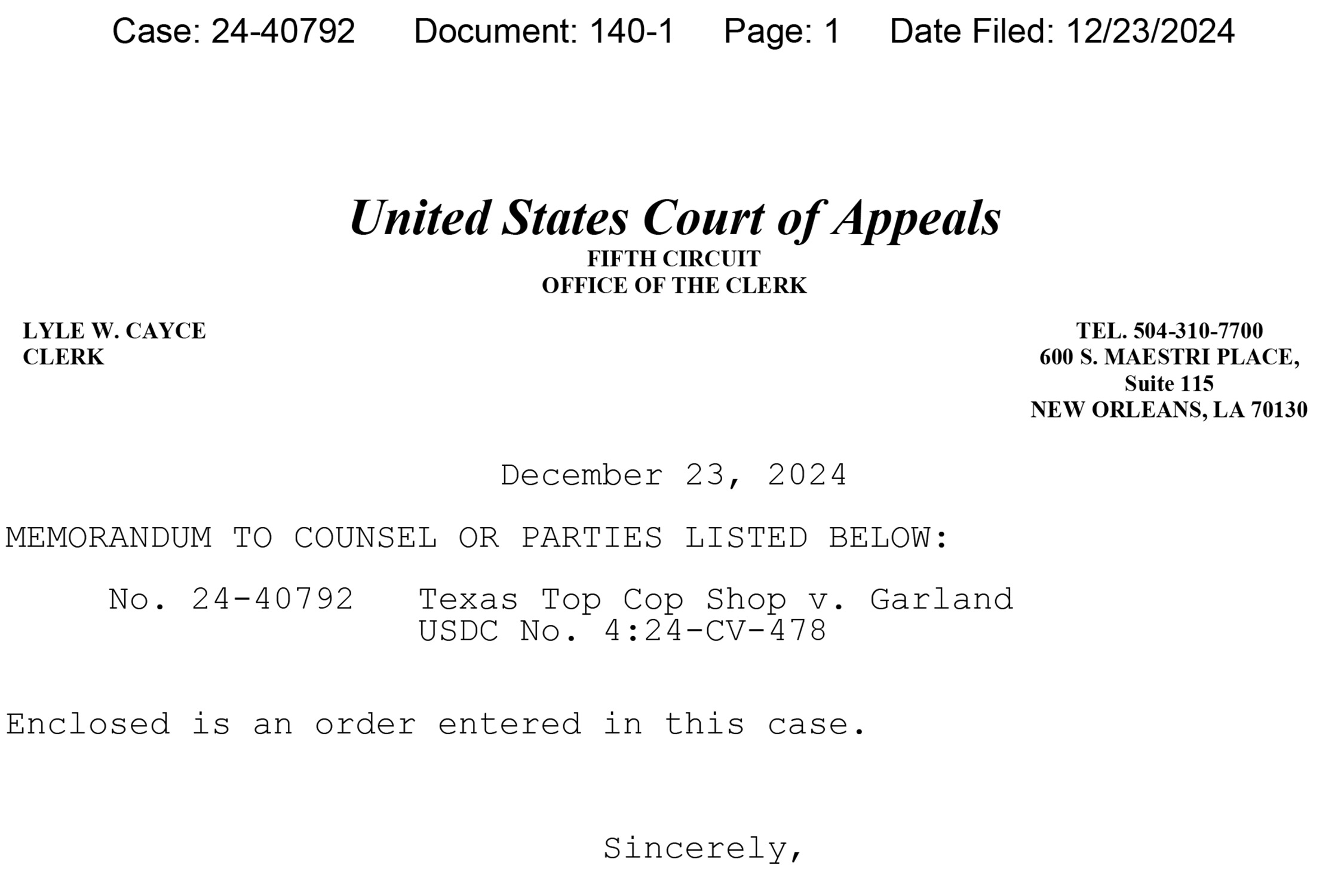 BOIR Alert: Reporting Requirements Reinstated After Nationwide Preliminary Injunction Is Lifted